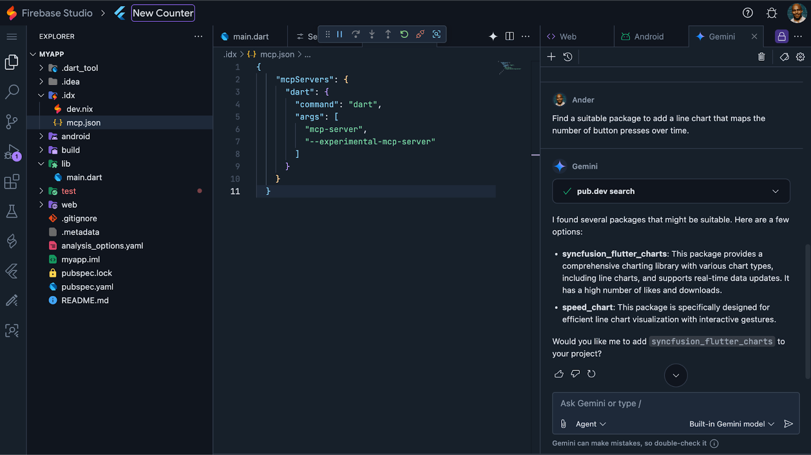 使用 Dart 与 Flutter MCP 服务器提升你开发体验 - Flutter教程